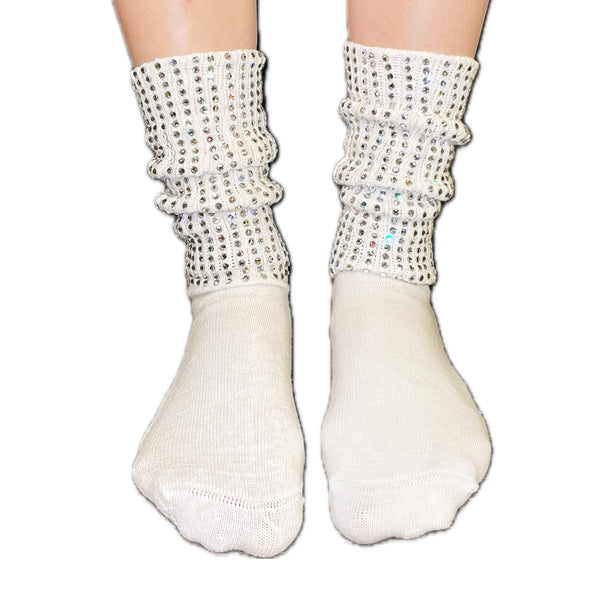 A-Morir Studio | Whitten Crystal Socks